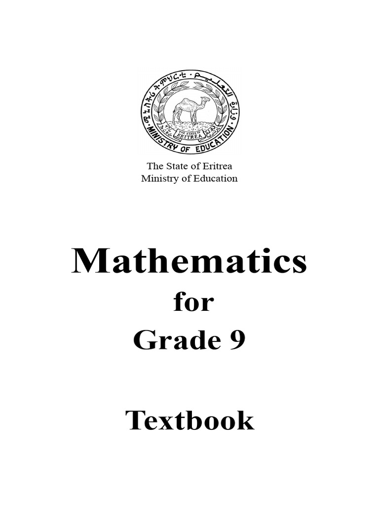 Grade 9 Mathematics Textbook Eritrea | PDF | Set (Mathematics ...
