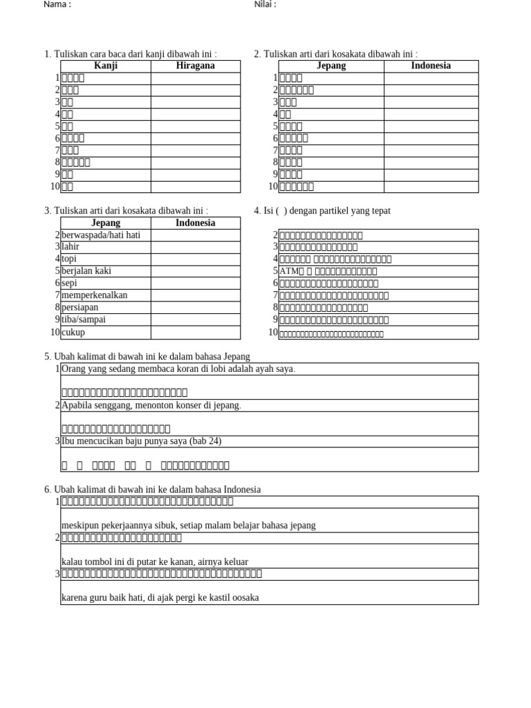 Soal Review Bab 21-25 | PDF