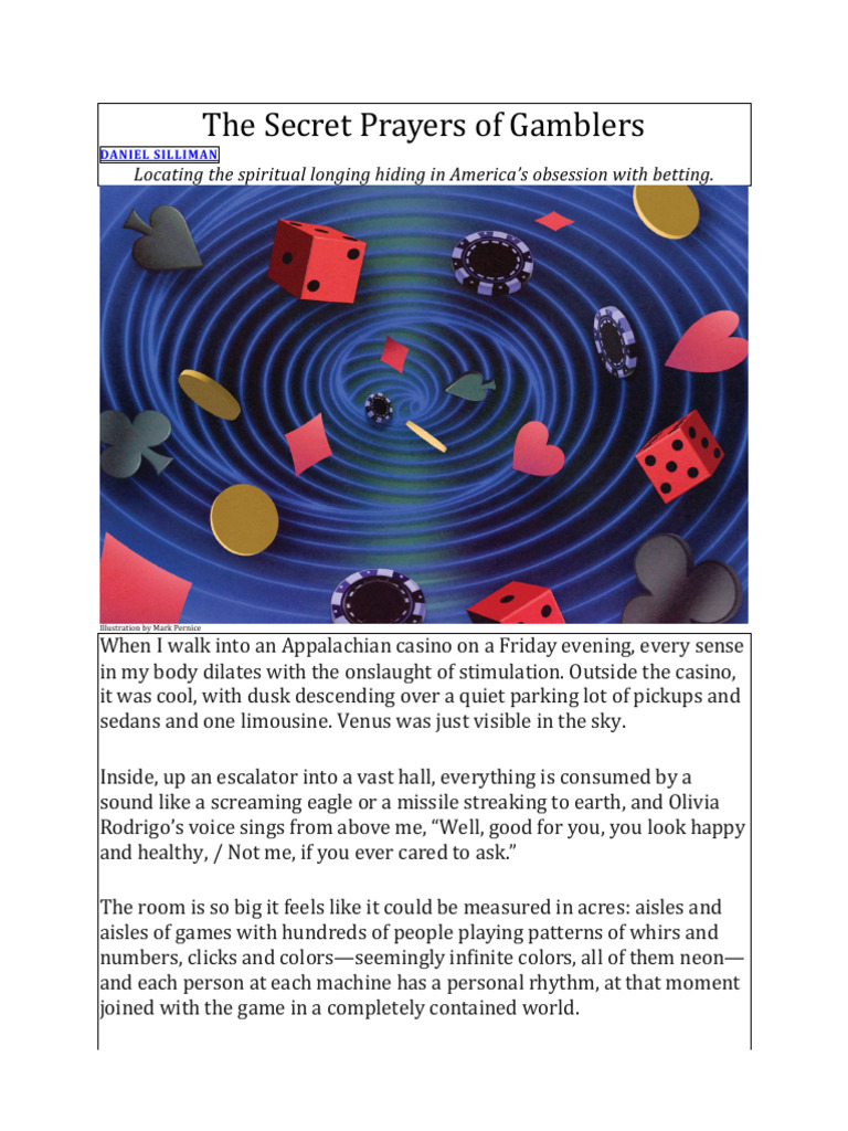 How Americans Are Gambling With God - The Secret Prayers of Gamblers ...