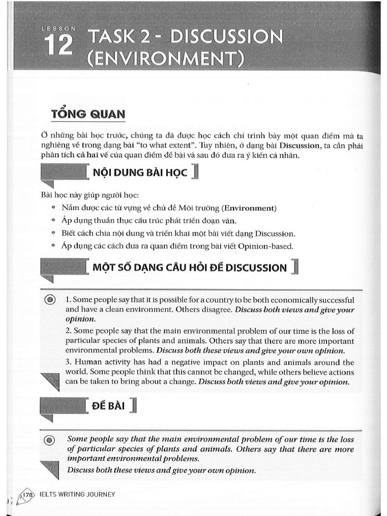 Discussion (Environment) | PDF