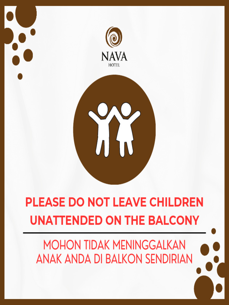 Do Not Leave Children | PDF