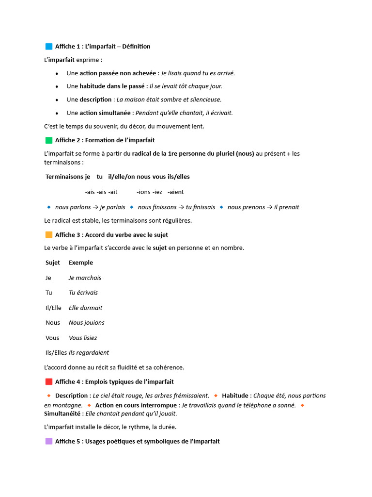 Grammaire 4 Francais | PDF