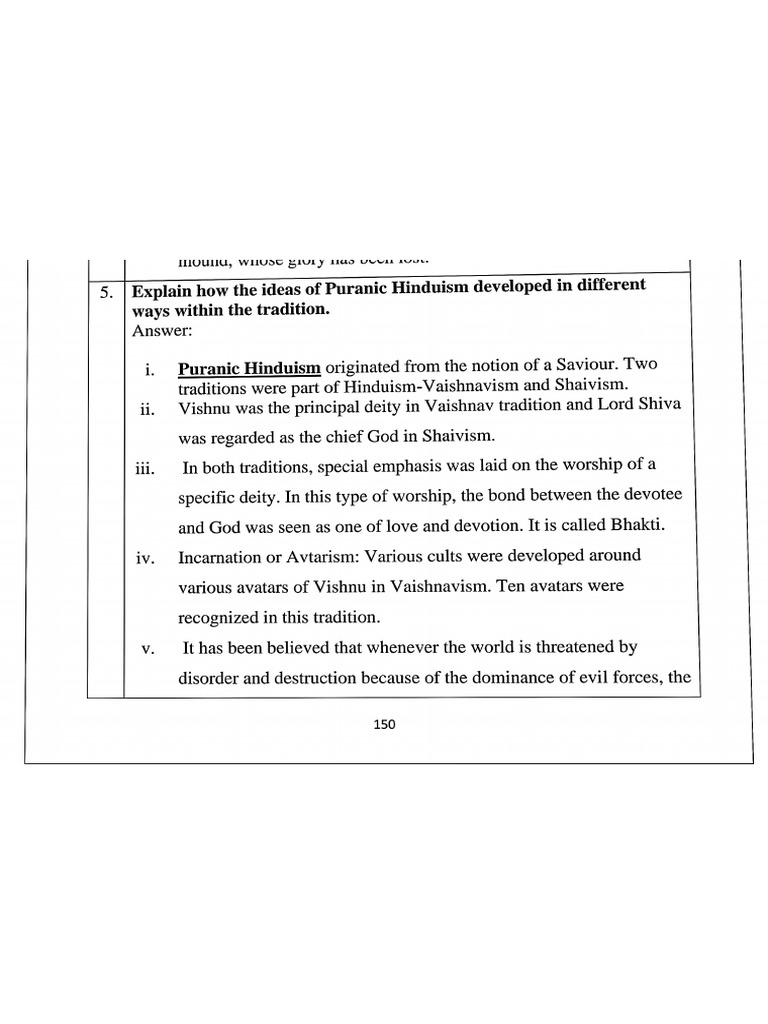Puranic Hinduism | PDF