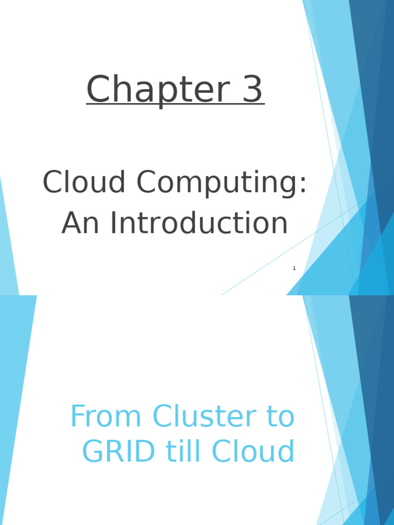 Introduction to Cloud Computing Concepts | PDF | Cloud Computing ...