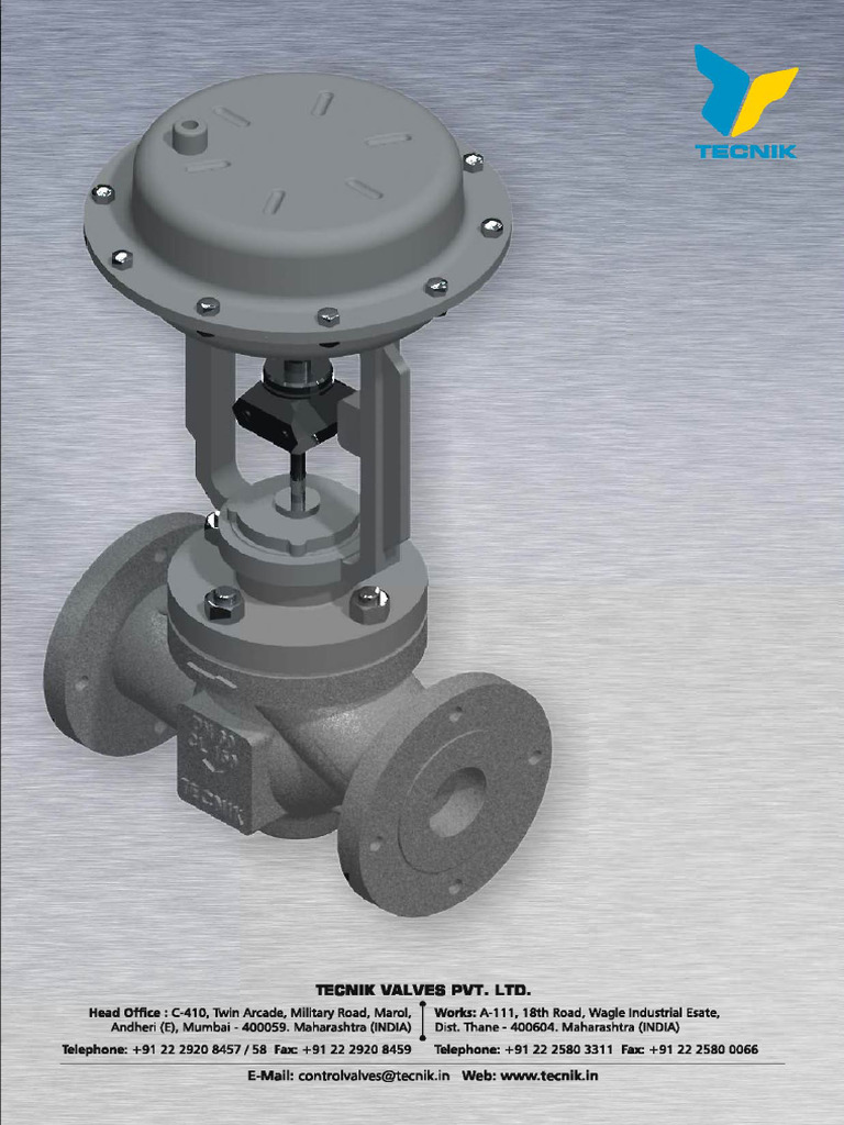 Tecnik ValvesTechnical Catalogue | PDF