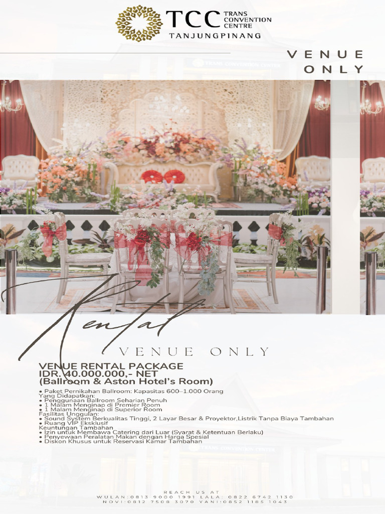 2025 All Wedding Package | PDF