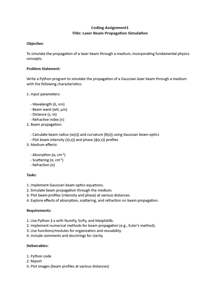 Coding Assignment 1 | PDF