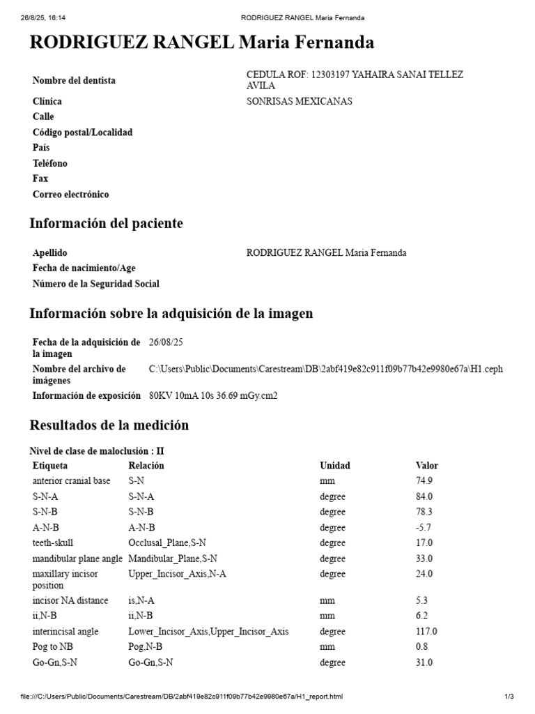 RODRIGUEZ RANGEL Maria Fernanda3 | PDF | Radiología | Física Médica