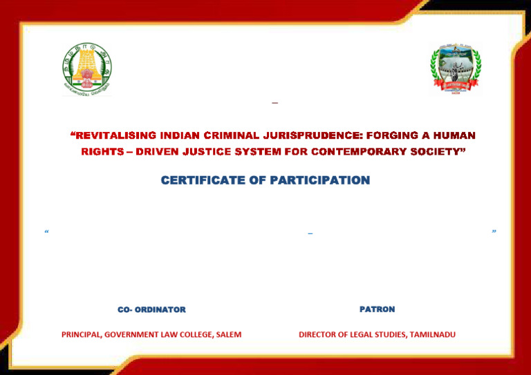 S.I.R. Certificate for Workshop Participation | PDF