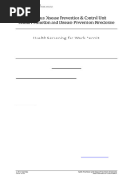 Health Screening Application Form Malta | PDF | Tuberculosis ...