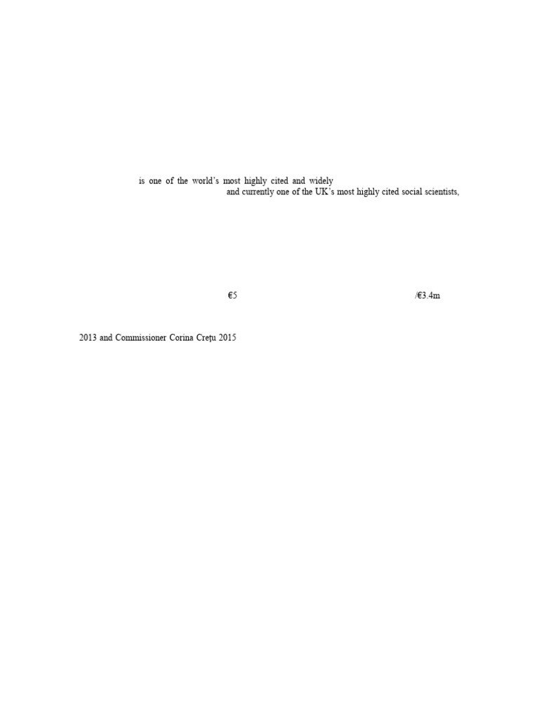 Philip McCann CV Sheffield | PDF | Human Capital | Economics