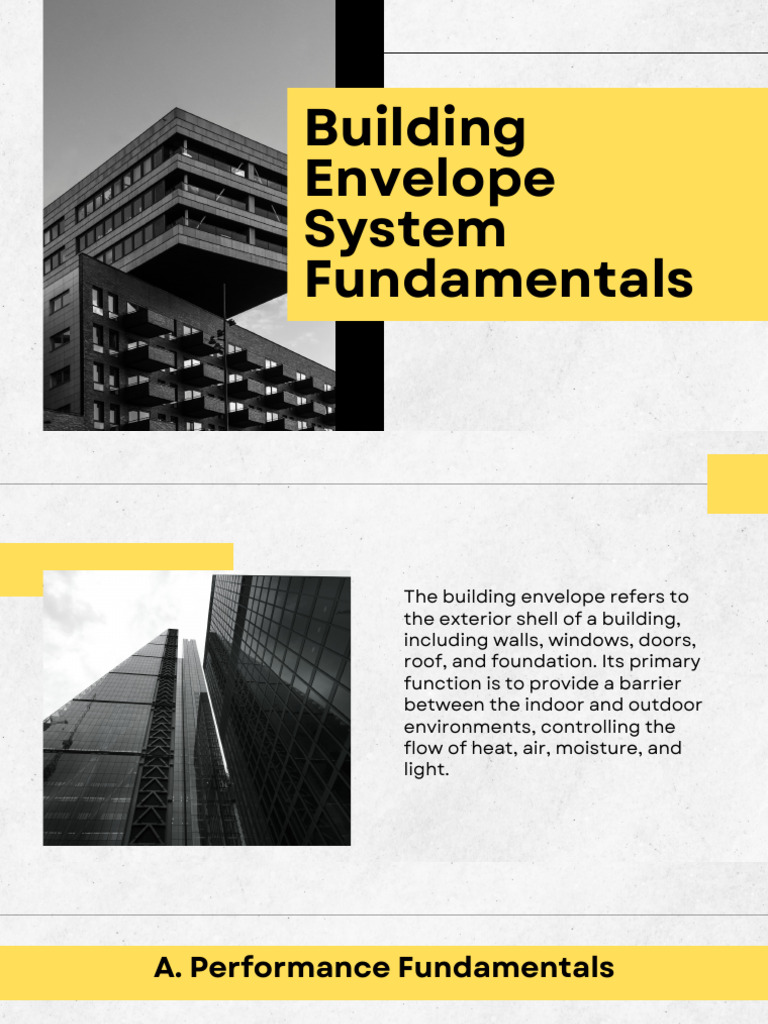 Building Envelope System Essentials | PDF | Composite Material ...