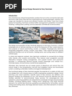 WSDOT Ferry Terminal Design Standards | PDF | Ferry | Transport