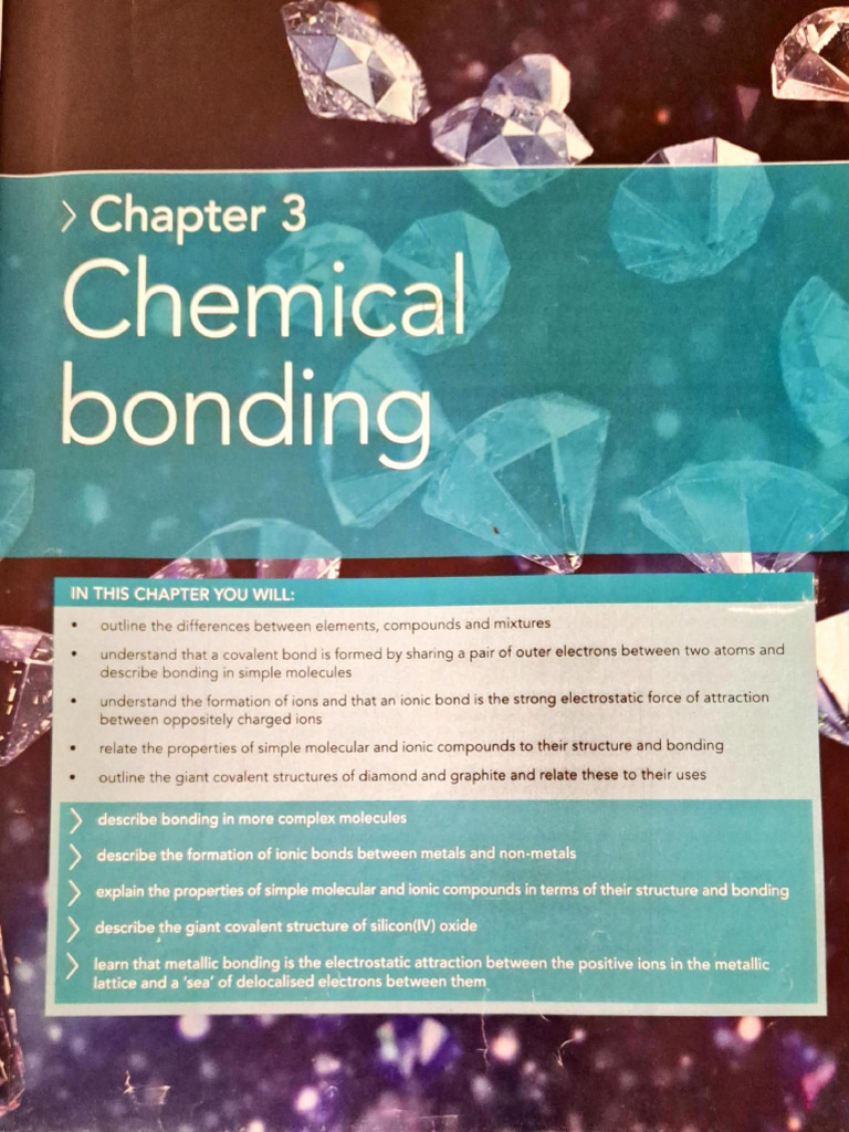 IGCSE Chemistry Textbook | PDF | Ion | Chemical Bond