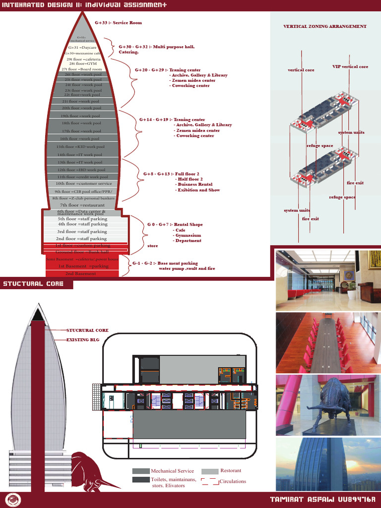 Bank Headquarters Floor Plan Layout | PDF