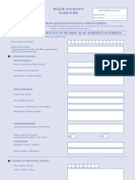 Opd Claim Form | PDF | Medical Prescription | Health Care