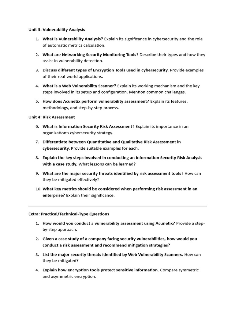 Possible VA Mid Sem Questions | PDF