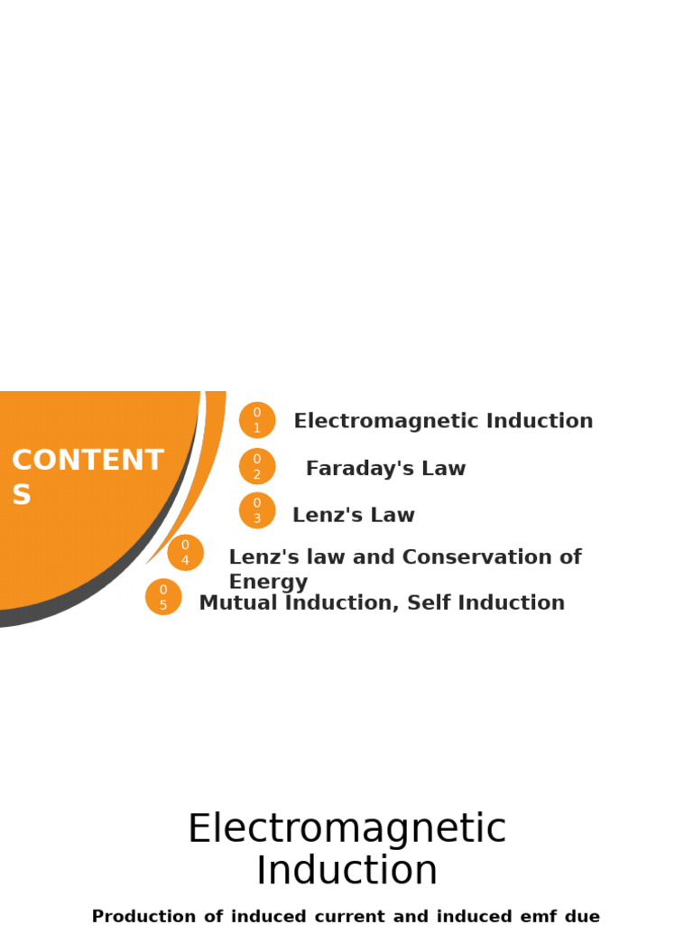 Electromagnetic Induction | PDF