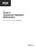 Grade 9 Math Parent Guide Alberta | PDF | Mathematics