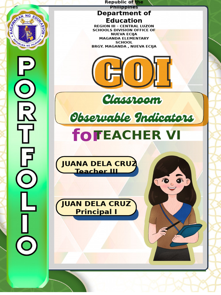 COI Cover Page | PDF
