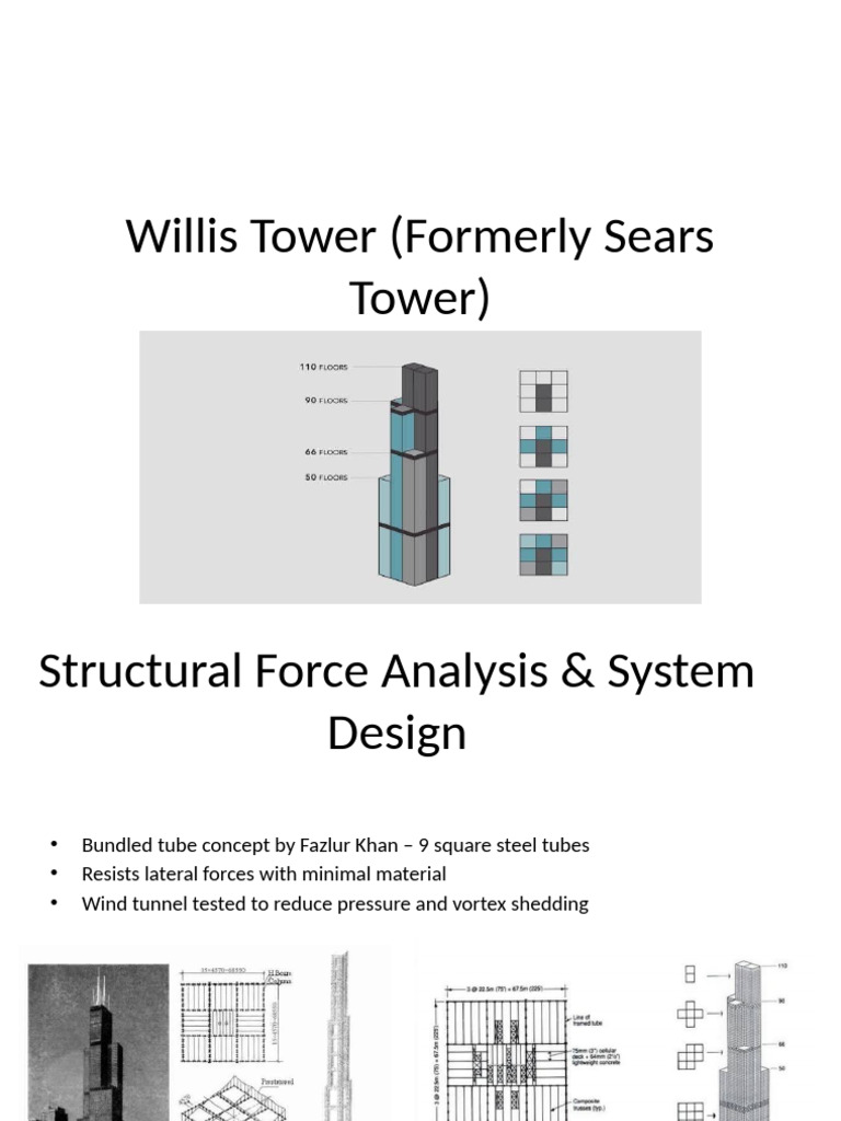 Willis Tower: Structural Design Insights | PDF