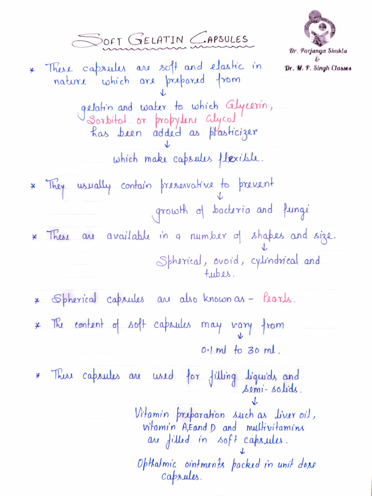 Soft Gelatin Capsules Overview | PDF | Pharmacology | Pharmacy