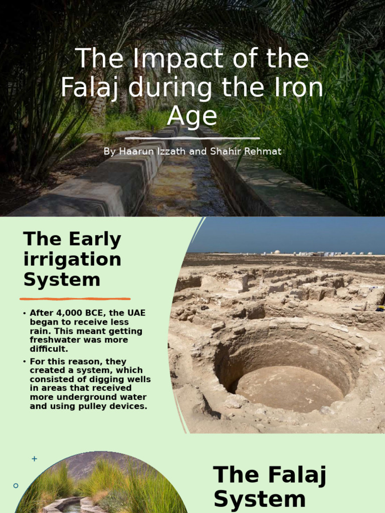 The Falaj System's Impact on UAE Irrigation | PDF