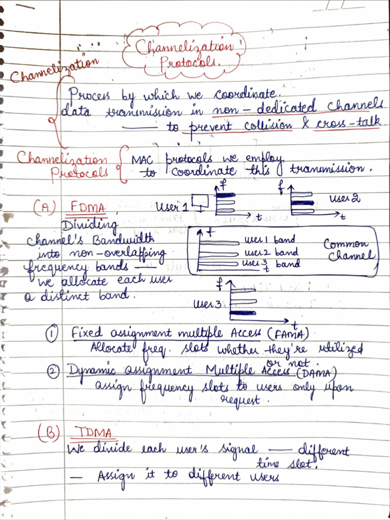 Channelization Protocols | PDF