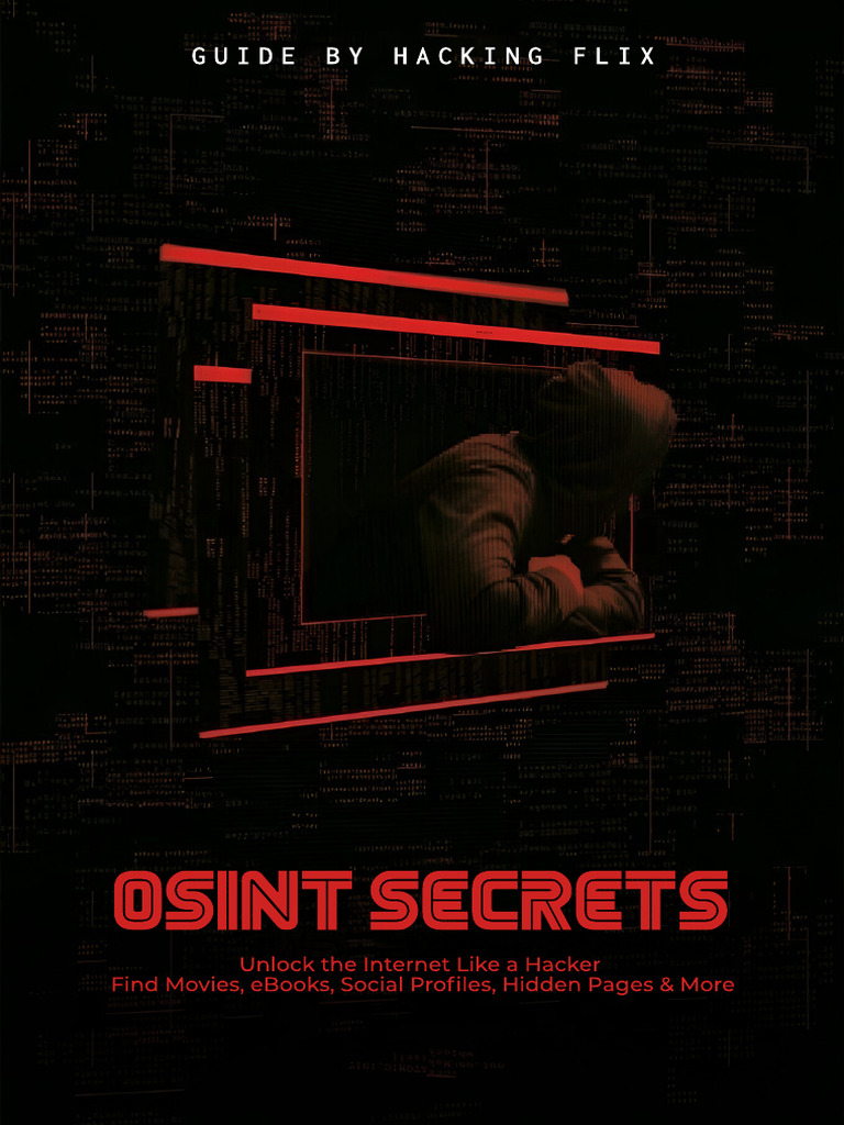 Osint | PDF | Security Hacker | Cyberspace