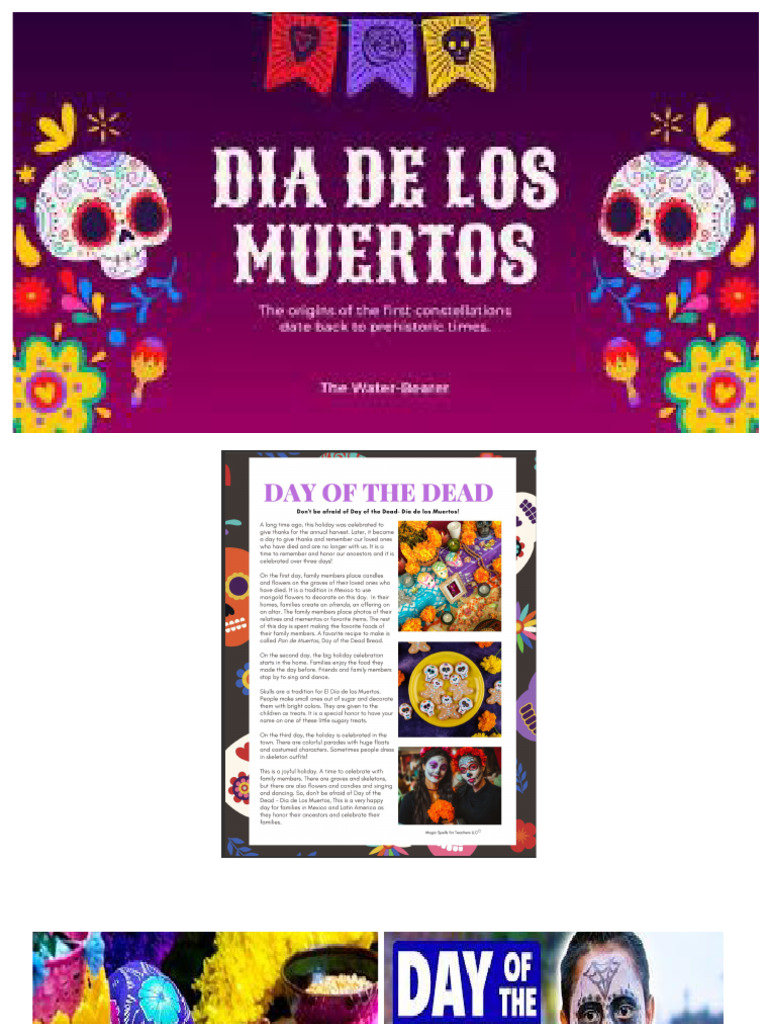 Day of The Dead Lesson | PDF