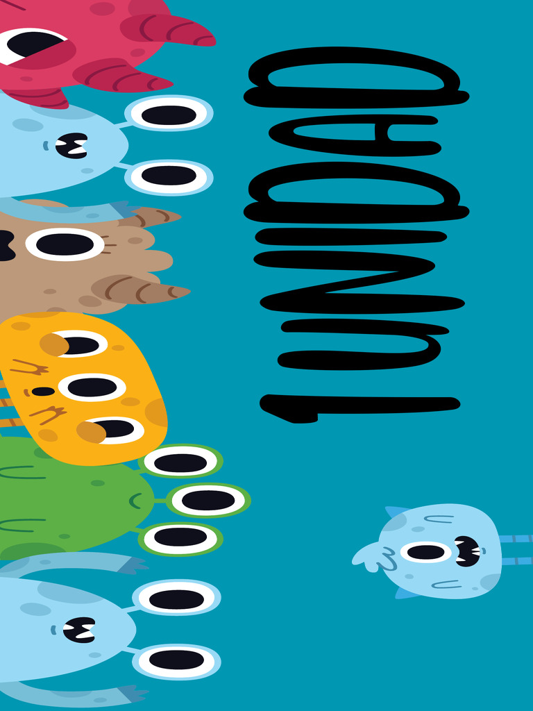 Marcapáginas Monstruos Ilustrado Infantil Colorido | PDF