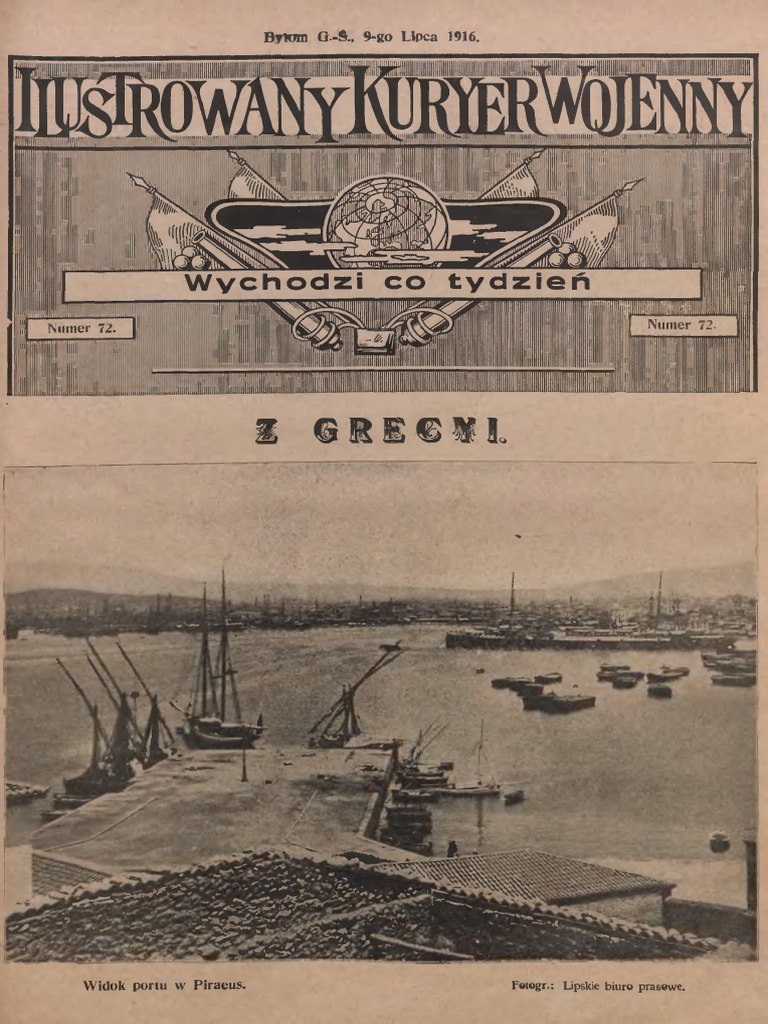 1916 Ilustrowany Kuryer Wojenny 72 | PDF