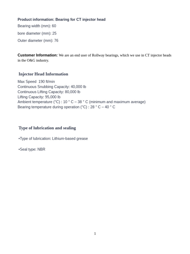 Bearings Rollway | PDF