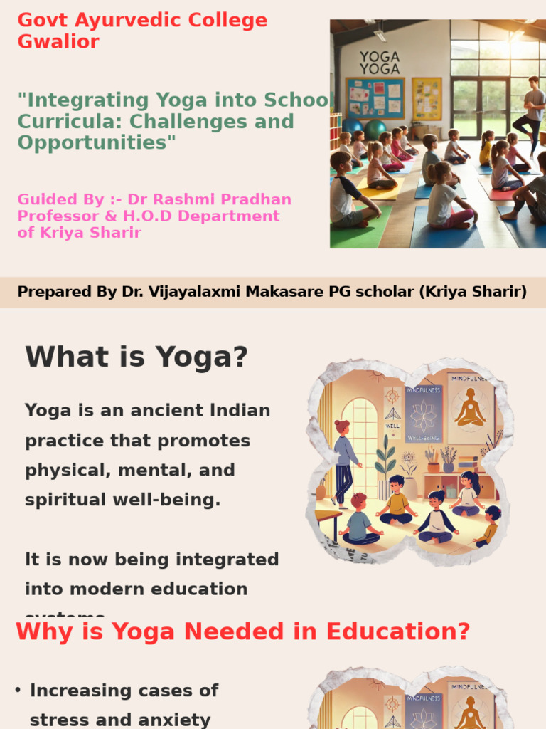 Beige Minimal Yoga For Expectant Mothers Presentation - 20250321 ...