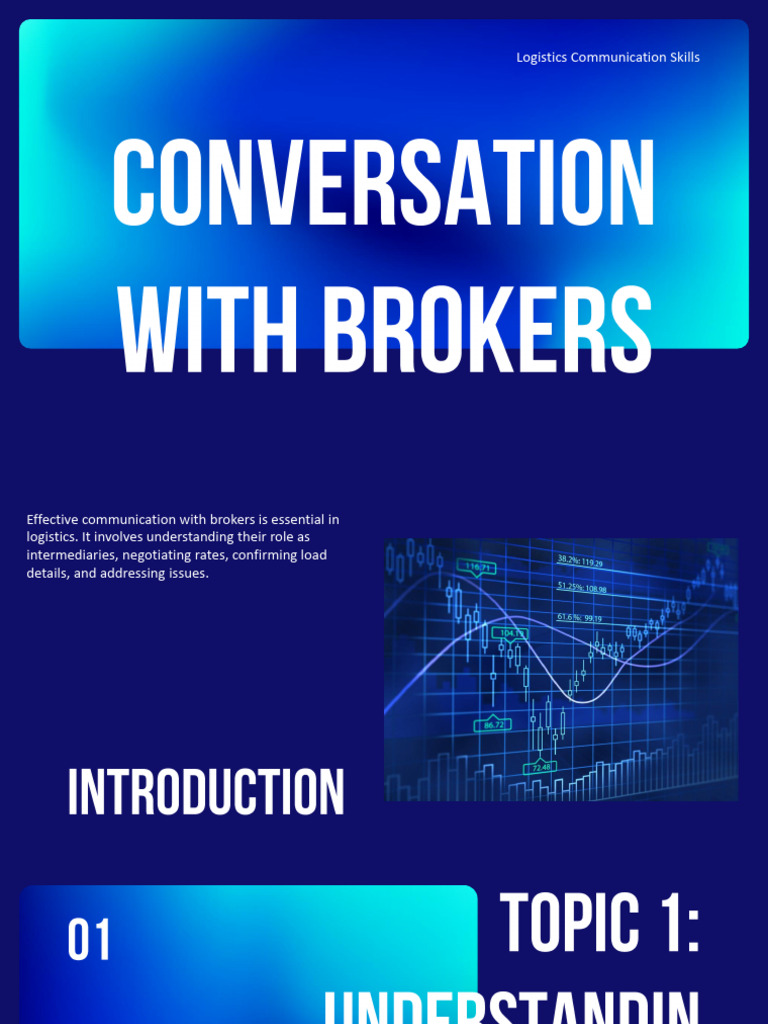 Conversation With Brokers | PDF