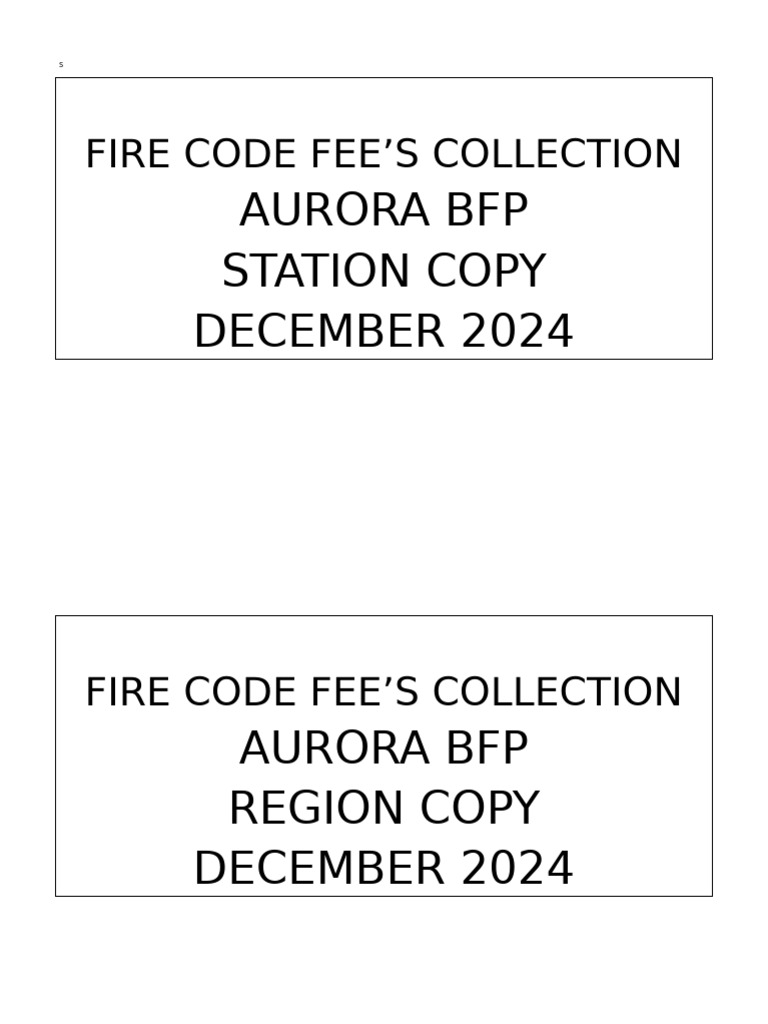Front Page Collection Report | PDF