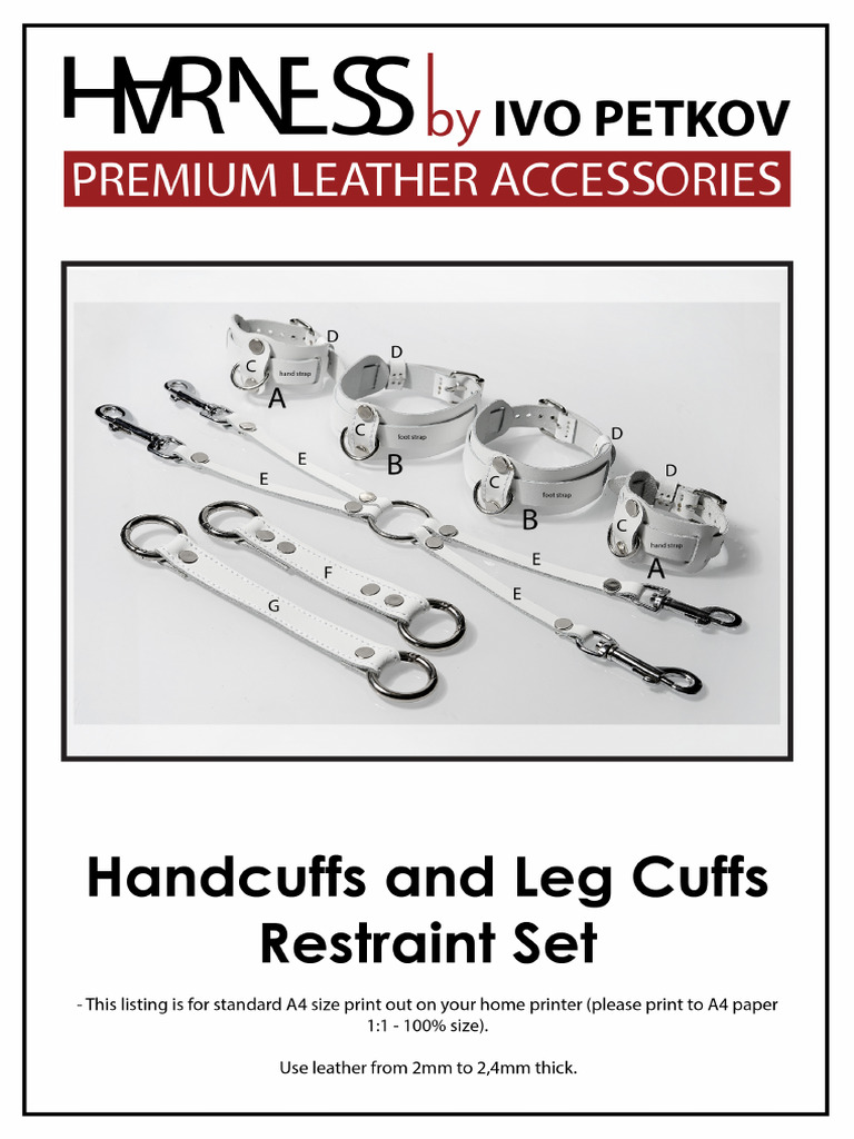 Handcuff Amp Legcuff - Harness | PDF