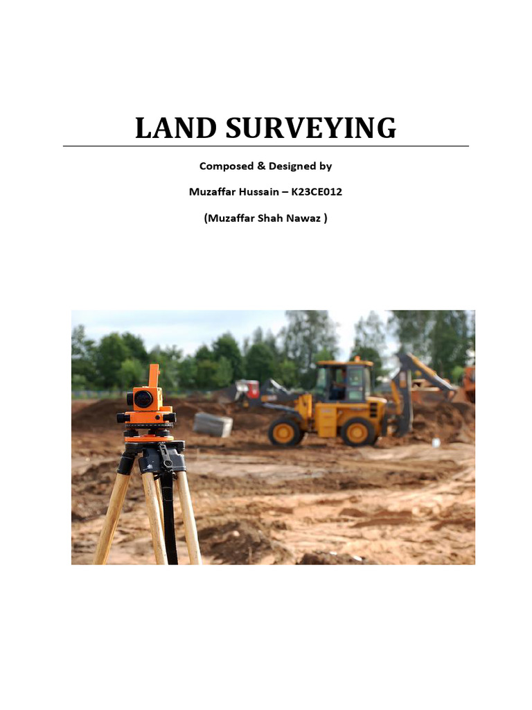 Overview of Land Surveying Techniques | PDF | Surveying | Topography