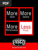 Essco - Catalogue With Sanitaryware and Hws | PDF | Tap (Valve) | Shower