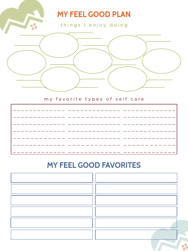 Feel Good Plan 1 | PDF