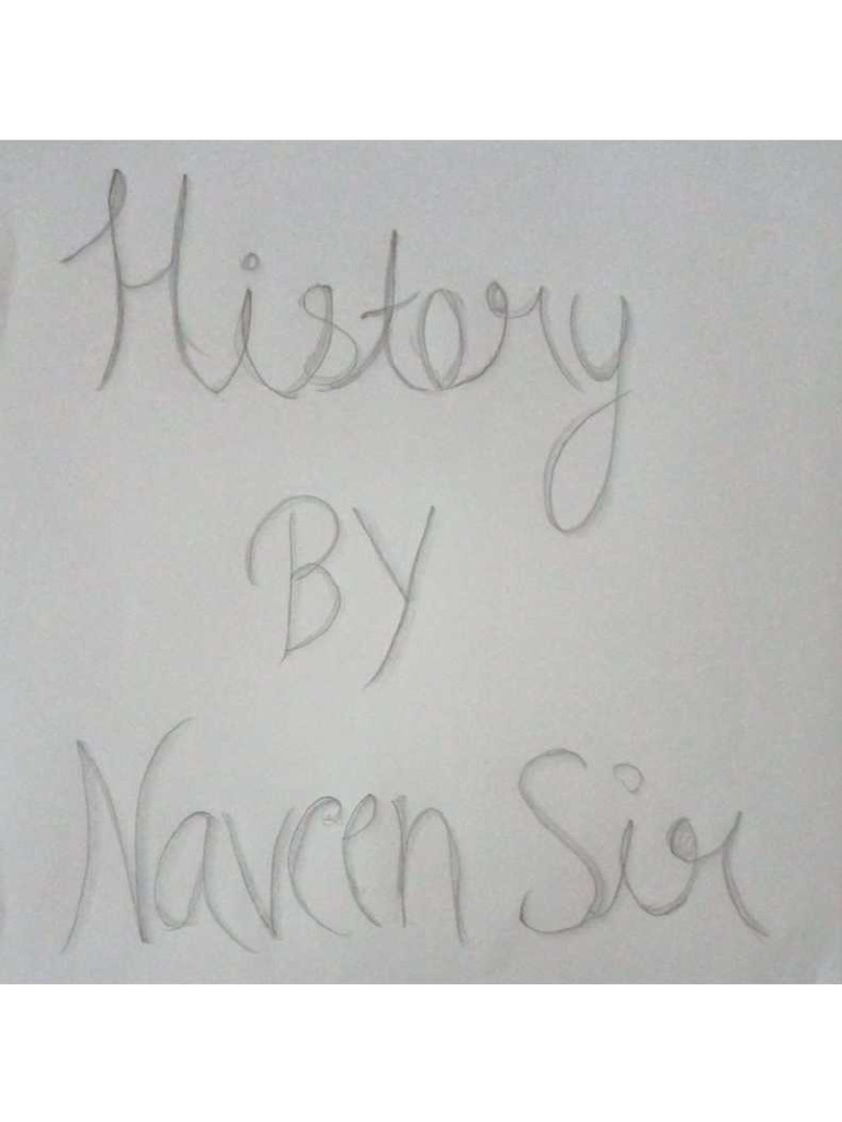 History Notes | PDF