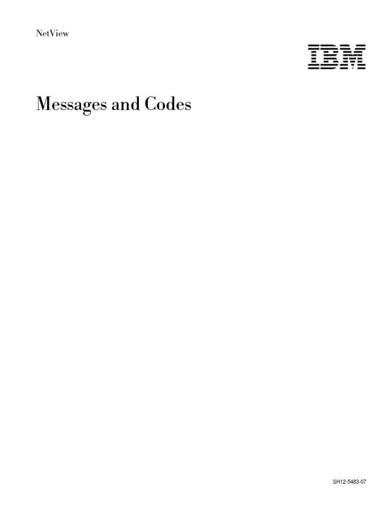 Messages & Codes | PDF | Bracket | Parameter (Computer Programming)