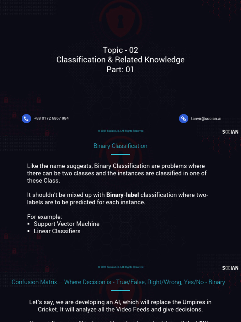 AI Lectures Theory Topic 02 Full | PDF | Sensitivity And Specificity ...