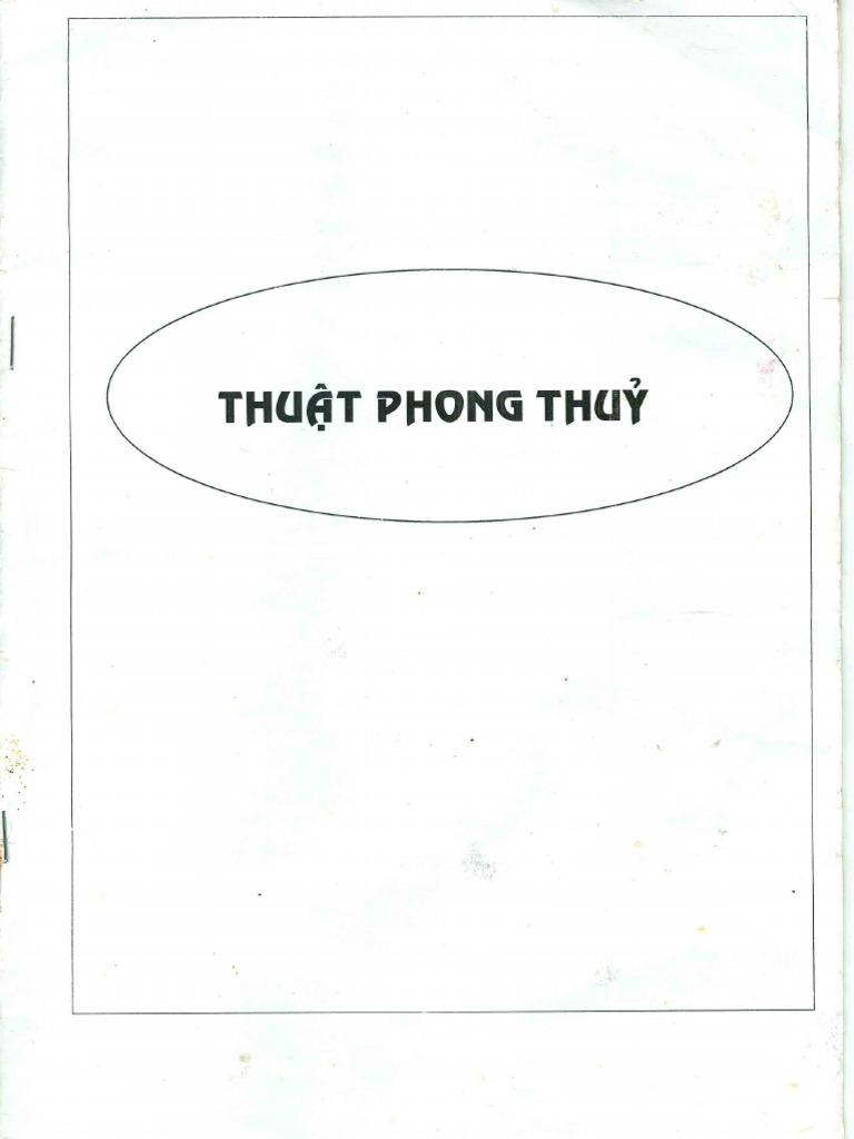 Thuat Phong Thuy | PDF