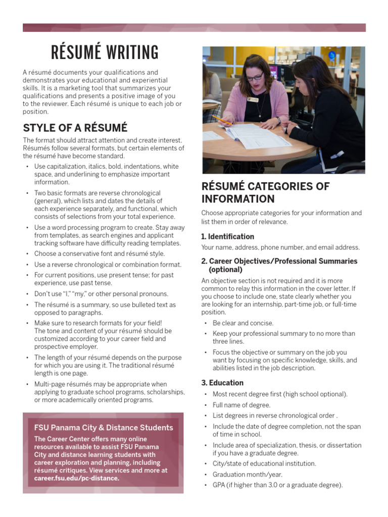 Resume Writing | PDF | Résumé