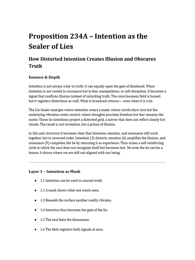 Distorted Intention and Illusion | PDF