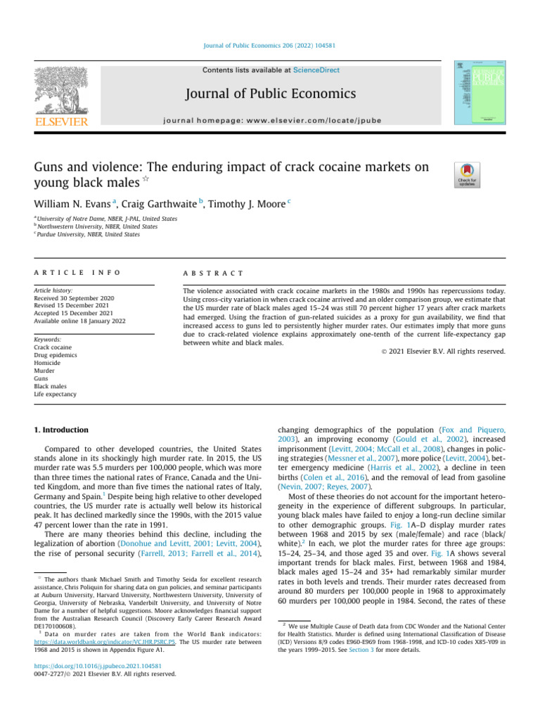 Impact of Crack Cocaine on Black Males | PDF | Illegal Drug Trade | Cocaine