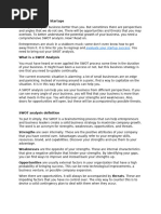 CIPD SWOT and PESTLE Analysis Guide | PDF | Competitive Advantage ...