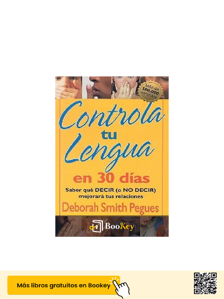 Controla Tu Lengua: 30 Días de Cambio | PDF | Verdad | Mentira