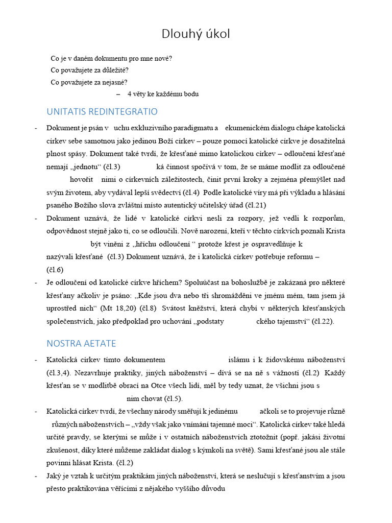 Smékal-Dlouhý Úkol | PDF